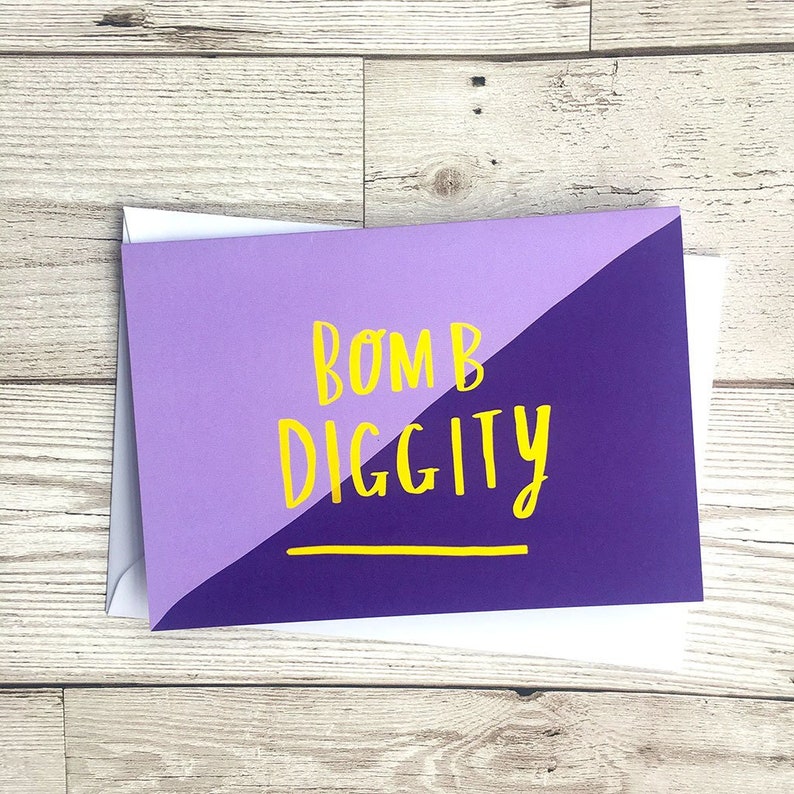 BOMB DIGGITY Card Cc260 - Etsy