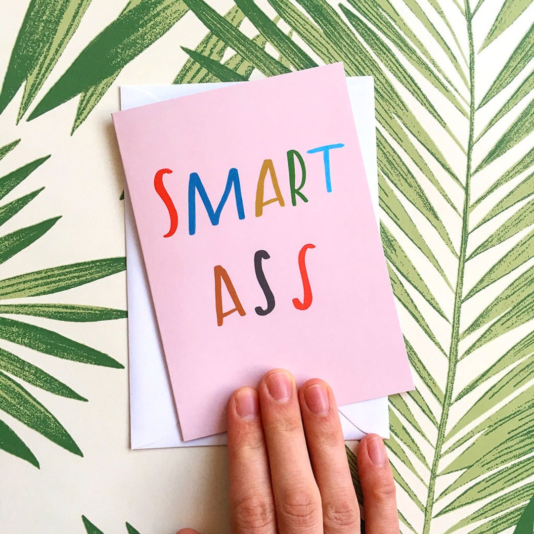 SMART ASS Card Cc269 - Etsy