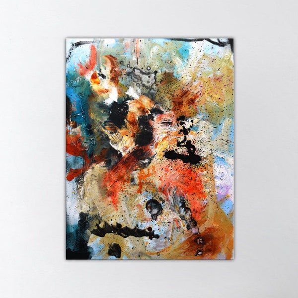 Bold Abstract Art - Etsy