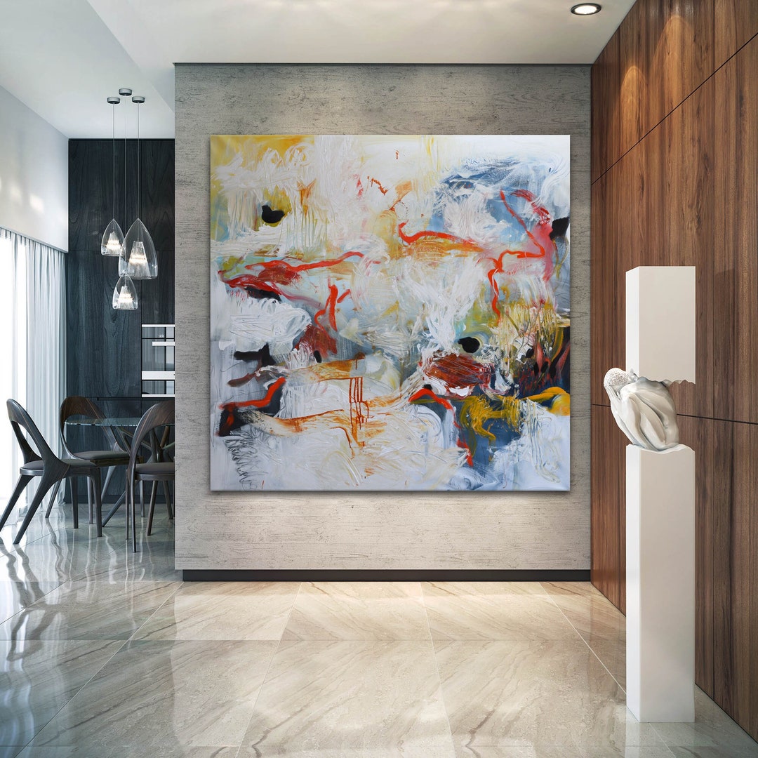 Very Large Abstract Painting Original Unique Painting - Etsy