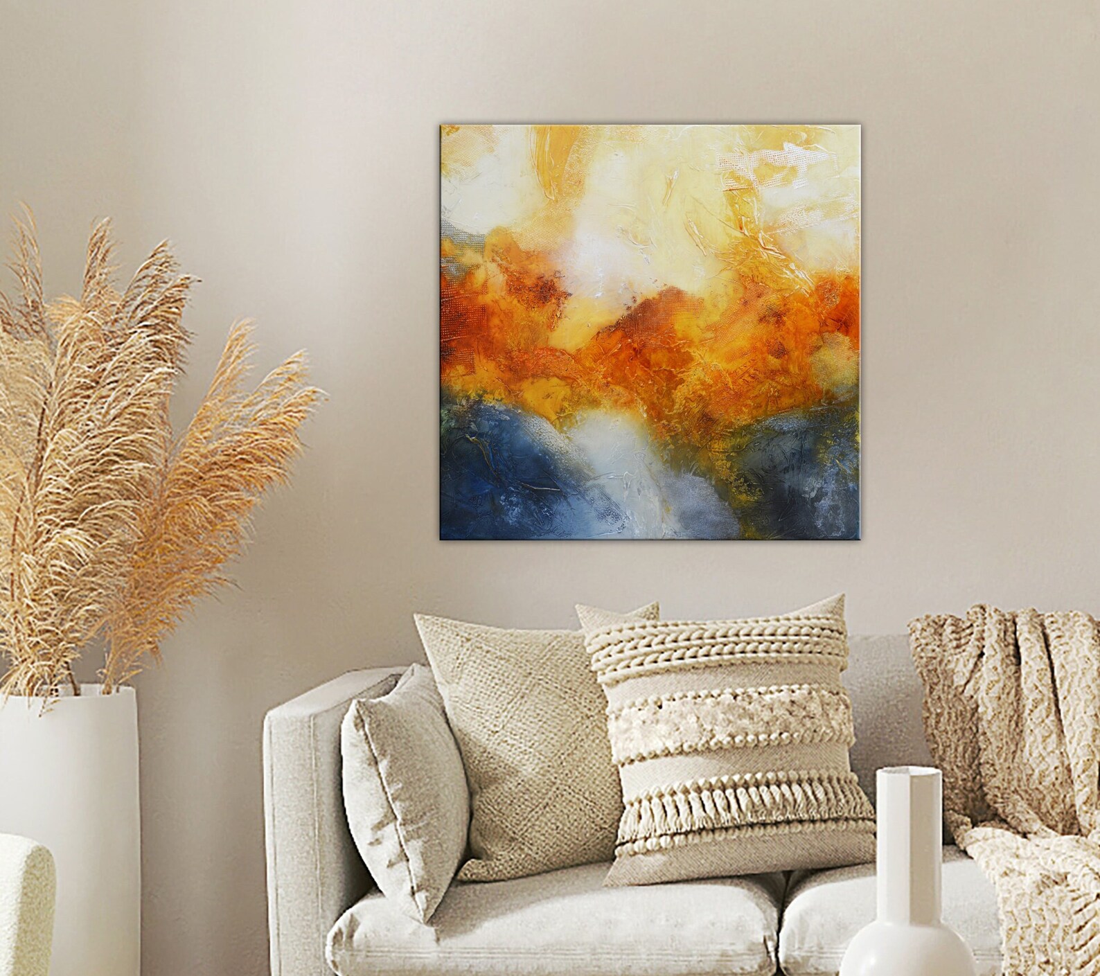 Original One of a Kind Unique Abstract Painting, Art for Collector ...