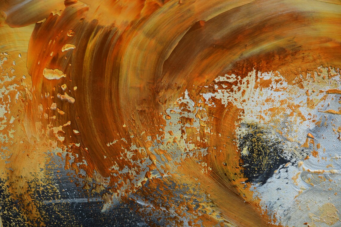 Original Abstract Painting Abstract Unique One of a Kind Wall | Etsy