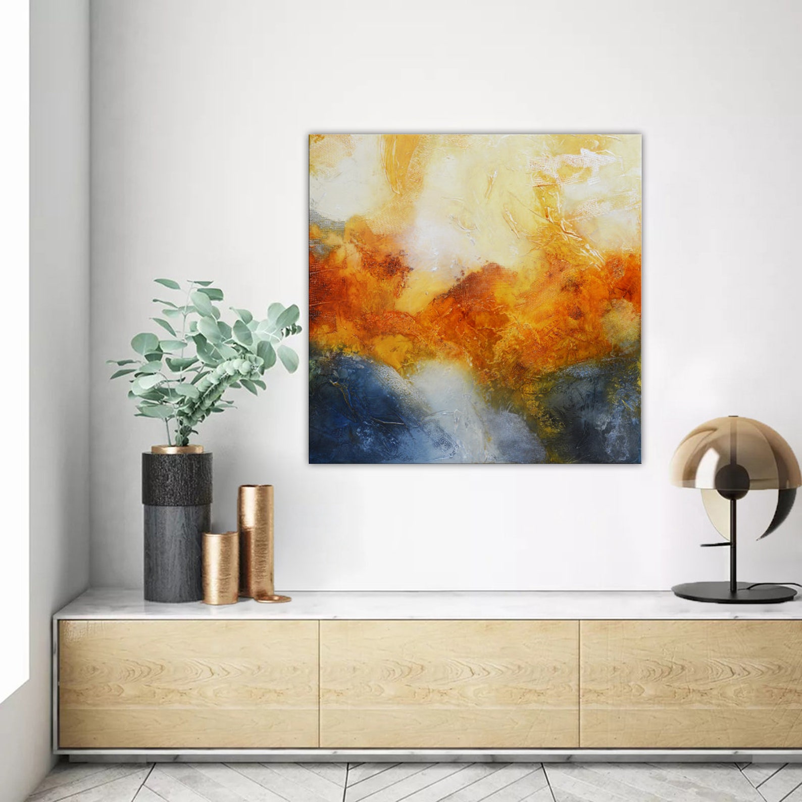 Original One of a Kind Unique Abstract Painting, Art for Collector ...