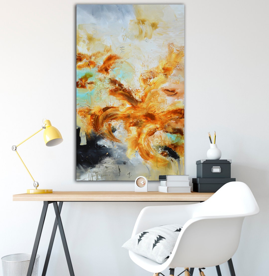 Original Abstract Painting Abstract Unique One of a Kind Wall - Etsy