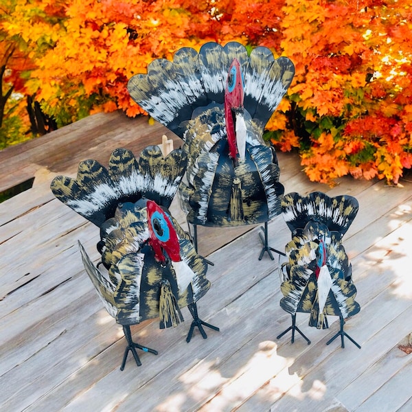 Metal Turkey - Etsy