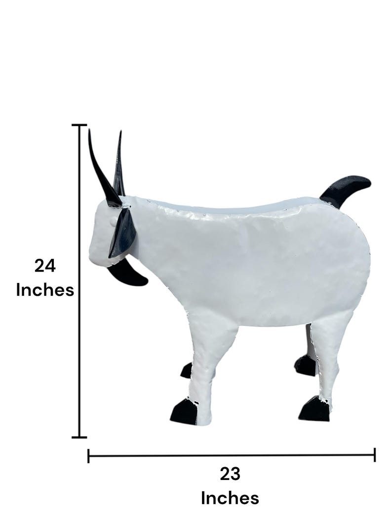 Metal Goat Rustic Handmade Mexican Decor - Etsy