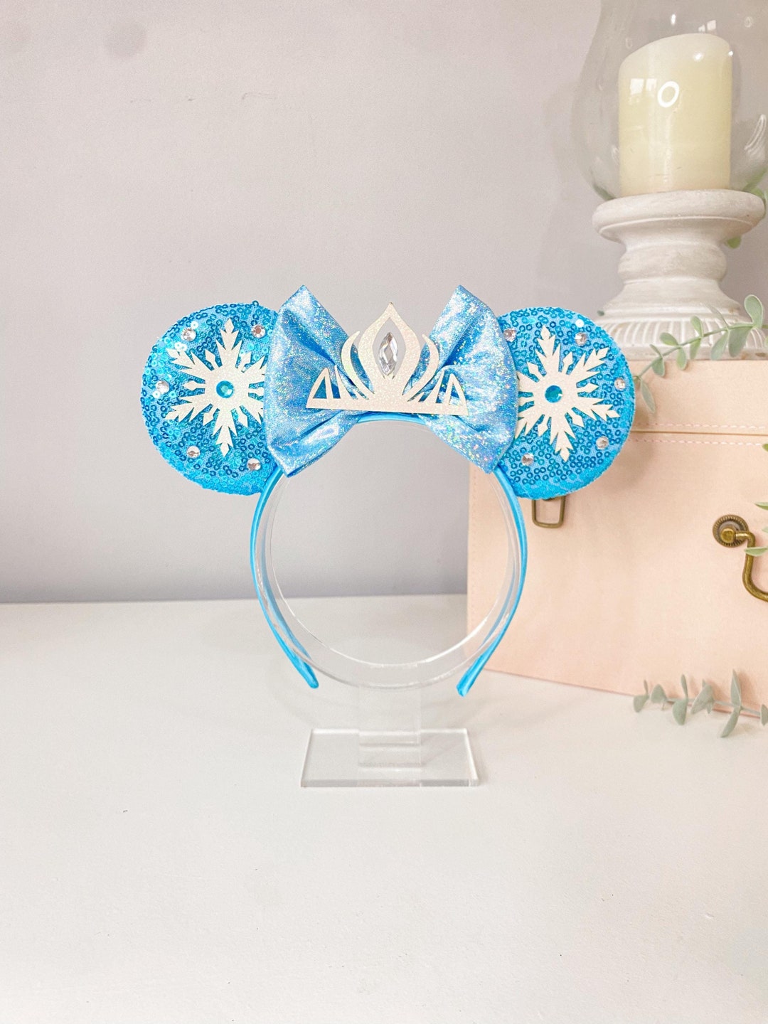 Elsa Frozen Mickey Mouse Ears - Etsy