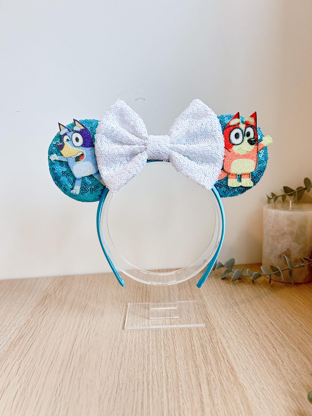 Bluey & Bingo Disney Inspired Minnie Ears - Etsy