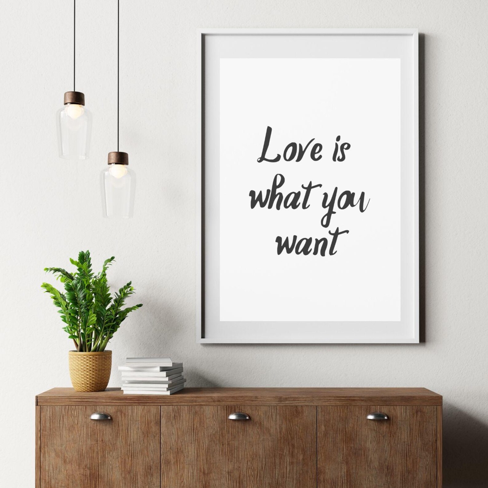Love Print | Positive Quote | Love Quote Art Wall | Heart Quote Print ...