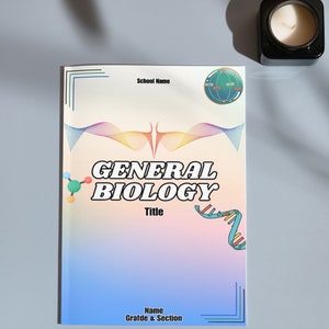 Printable and Editable Cover Templates, School Portfolio, Cover Page ...