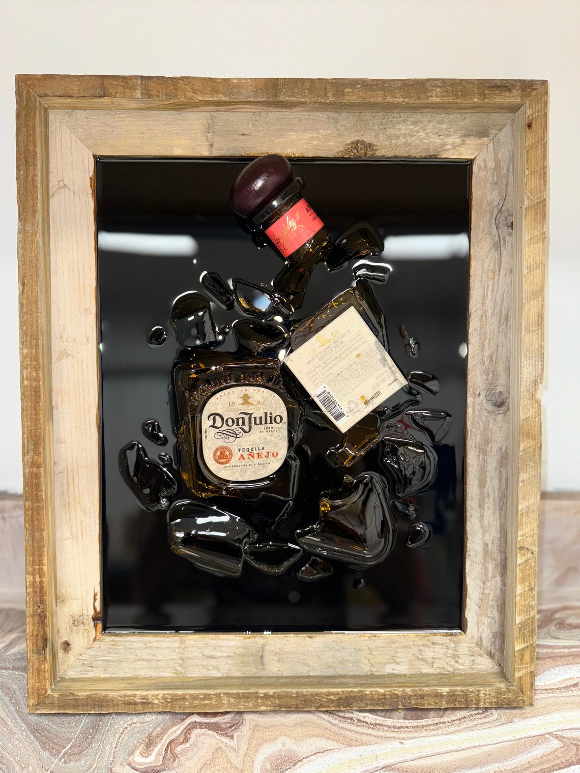 Liquor Bottle Epoxy Frame - Etsy