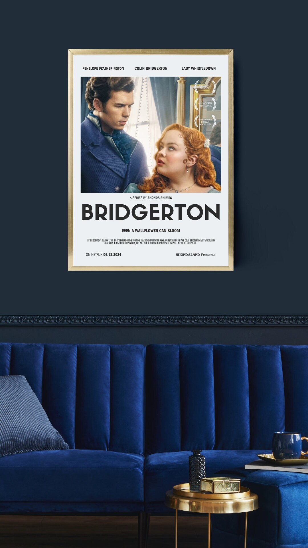 Bridgerton Season 3 Screen Poster Digital Download - Etsy