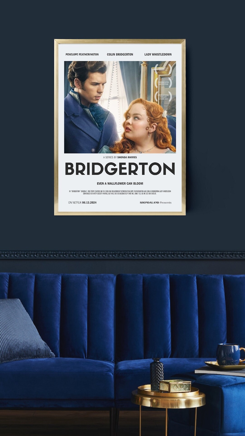 Bridgerton Season 3 Screen Poster Digital Download - Etsy