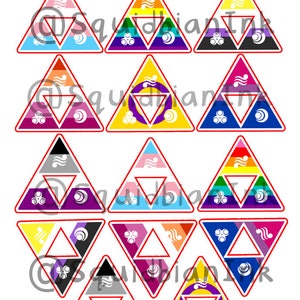 Legend of Zelda Triforce Pride Flag Stickers Rainbow LGBTQ Queer Gay ...