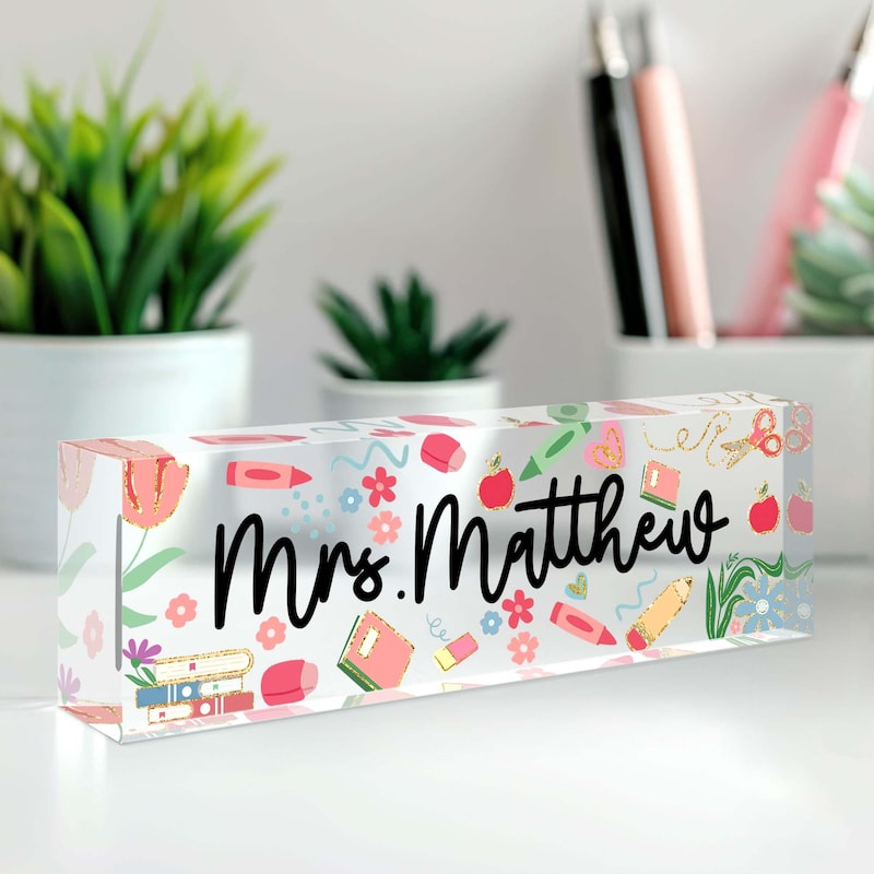 Teacher Sign - Etsy