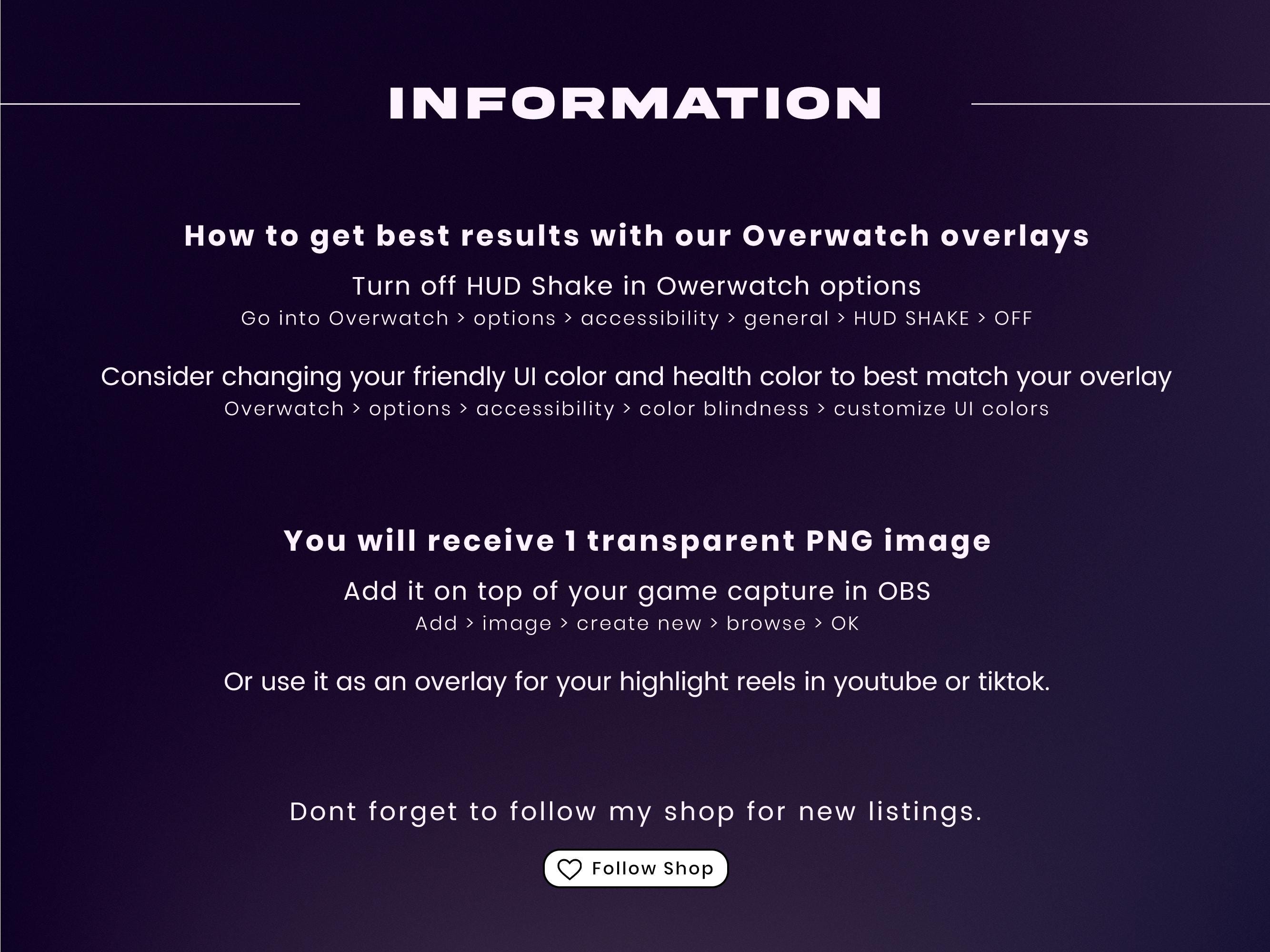 Neon Overwatch Overlay for Streaming Vaporwave Style Overwatch 2 HUD ...