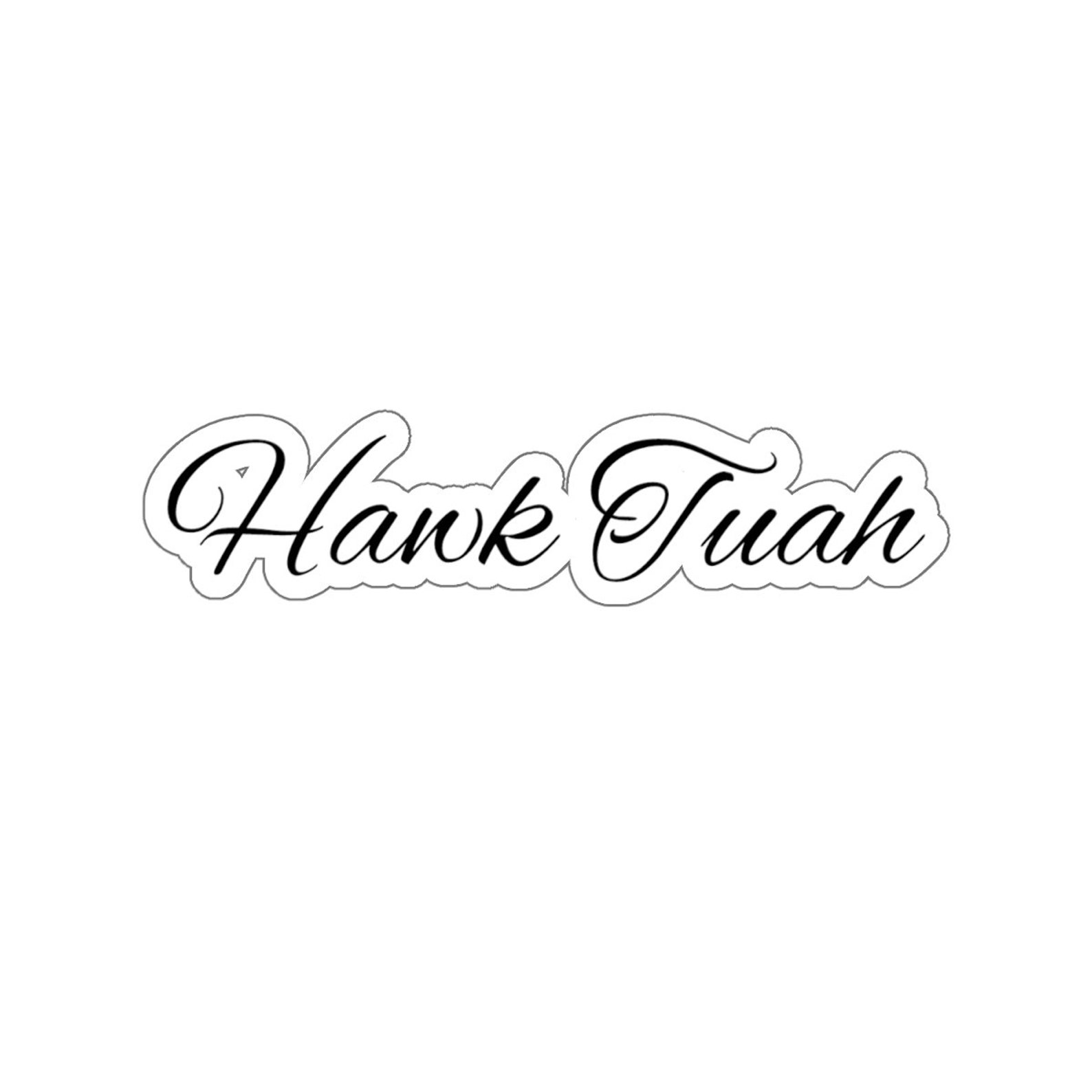 Hawk Tuah Kiss-cut Stickers - Etsy