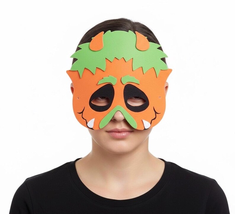 12 Halloween Mask Bundle - Printable Costume Templates for Kids ...