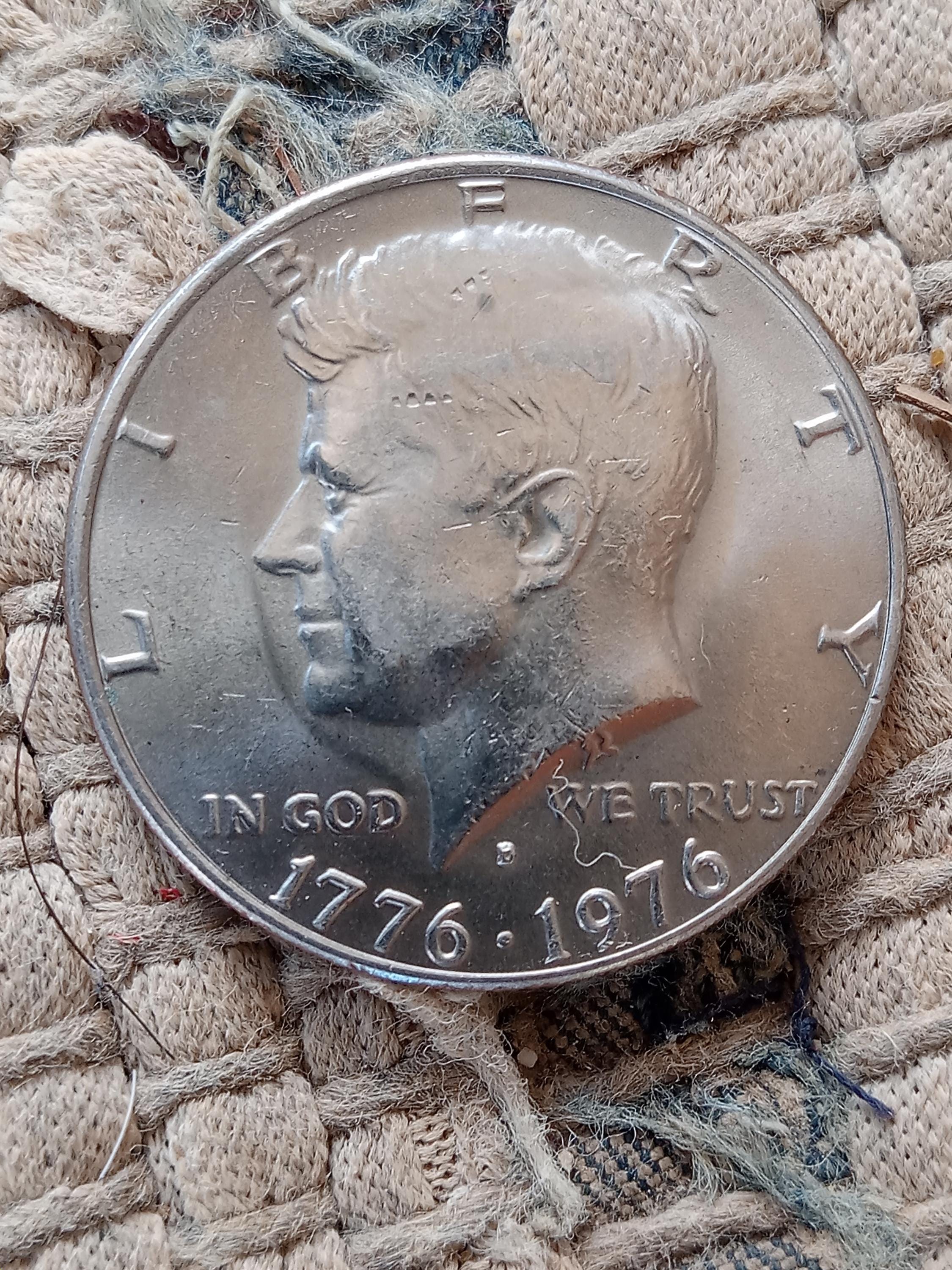 1776-1976-D Kennedy Bicentennial Half Dollar - Etsy