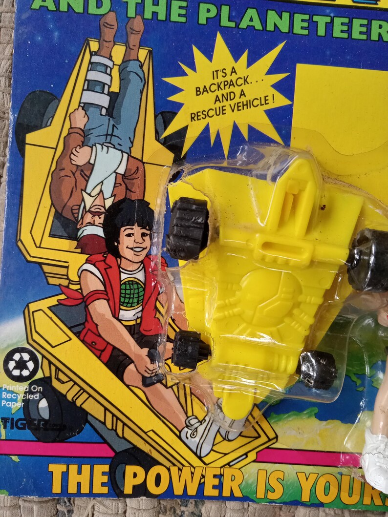 NEW 1992 Captain Planet & the Planeteers Damaged Box Over Vehicle... - Etsy