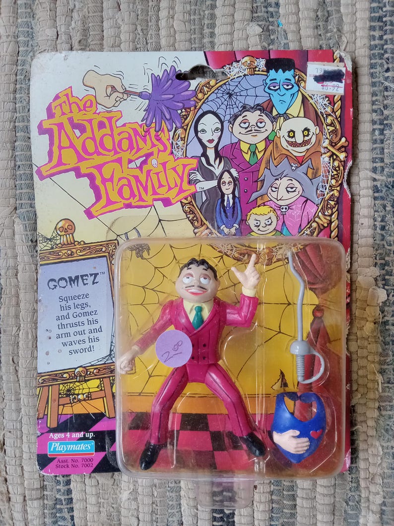 NEW Playmates 1992 the Addams Family Gomez Action Figure - Etsy