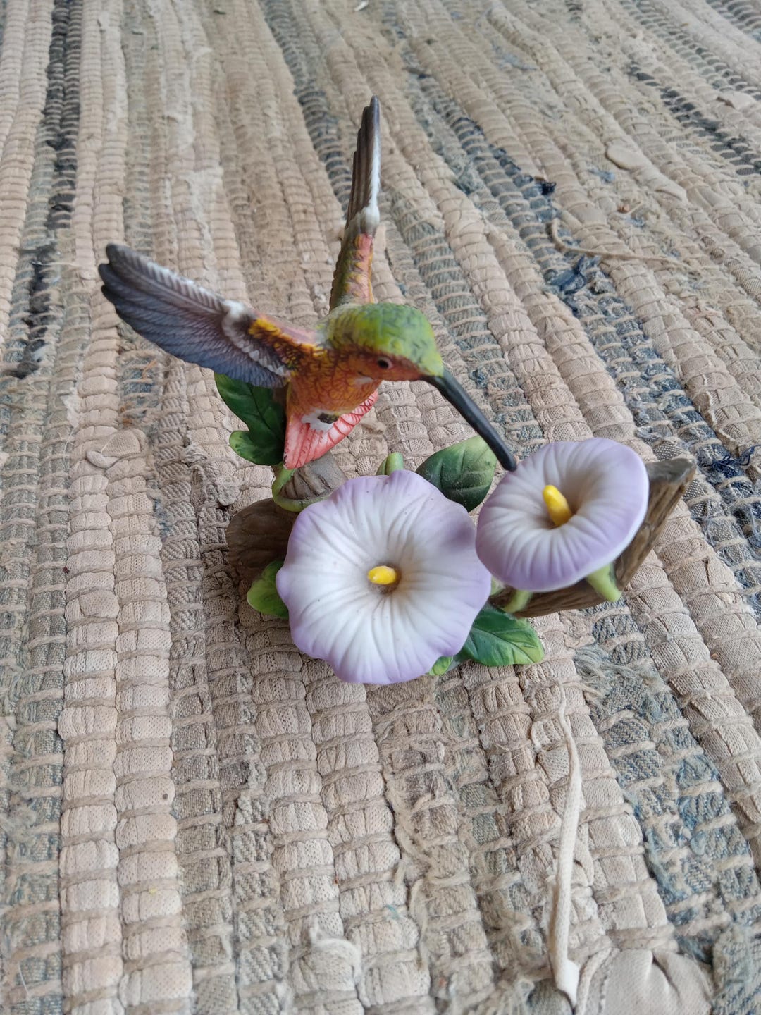 1970s Porcelain Hummingbird Figurine. 3"x3" - Etsy
