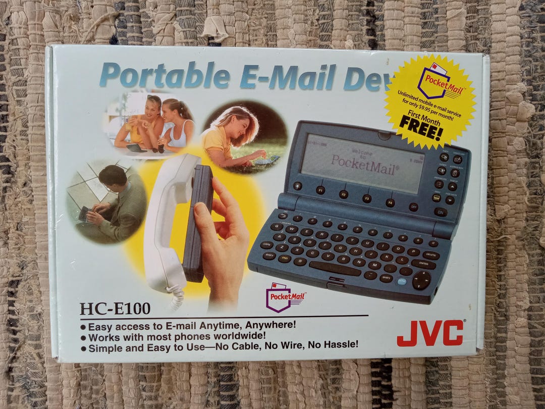 Very RARE JVC HC-E100 Portable E-mail Device - Etsy