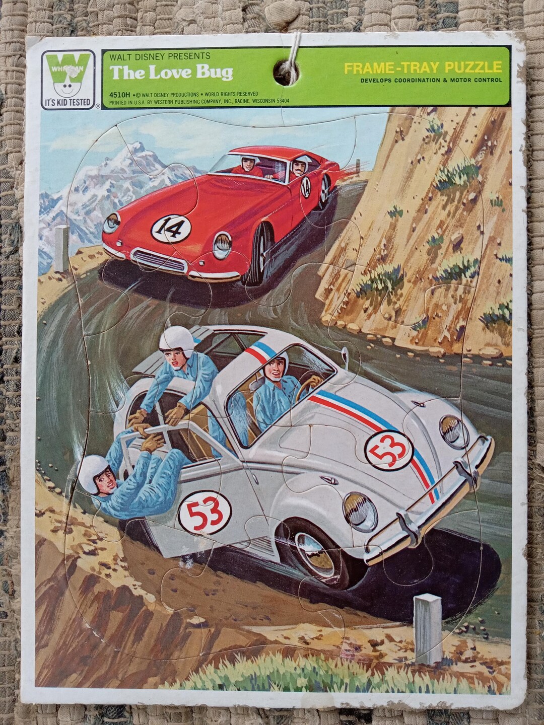 NEW 1979 the Love Bug Frame Tray Puzzle. - Etsy