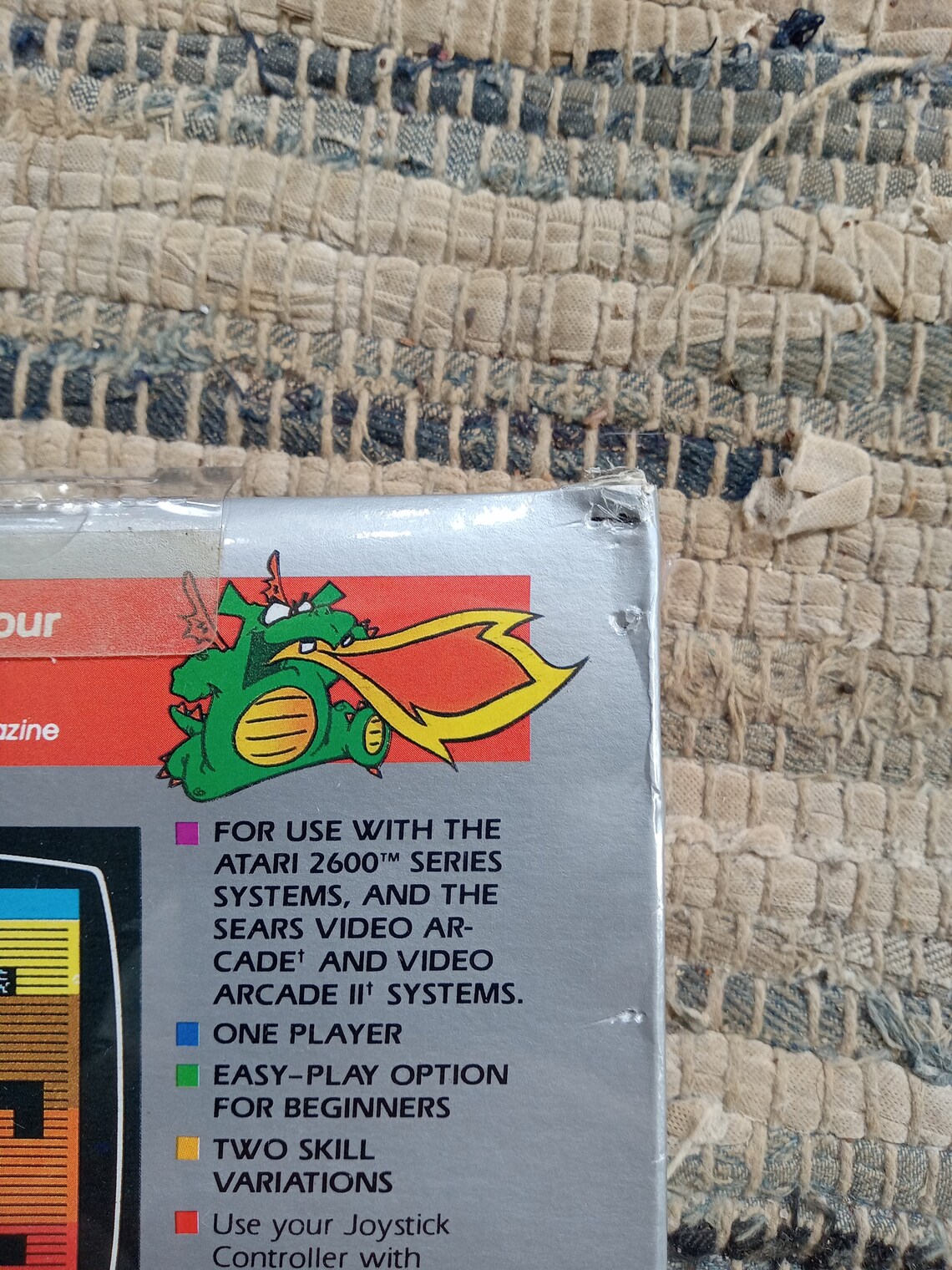 NEW in Box Atari 2600 Dig Dug - Etsy
