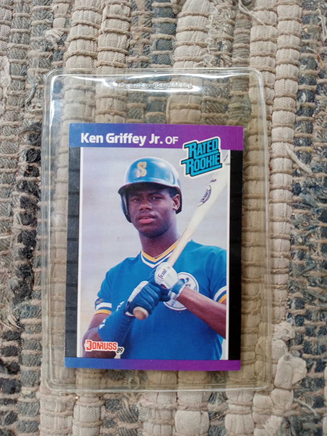 Rare-ken Griffey Jr. Rookie ERROR Card-no Period After Inc /white Dot ...
