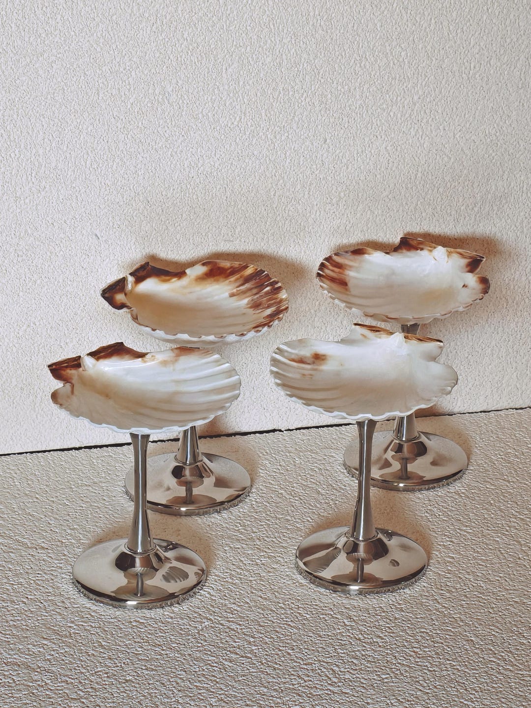 Custom Name Seashell Wine Glasses, Wedding Bridesmaids Gift,beach Shell ...