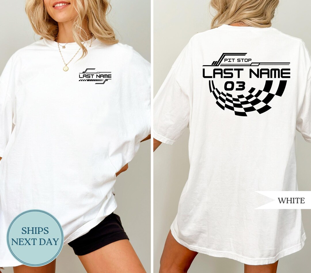 Custom Pit Crew Shirt, Family Matching Shirt and Bodysuit, Race Car Tee ...