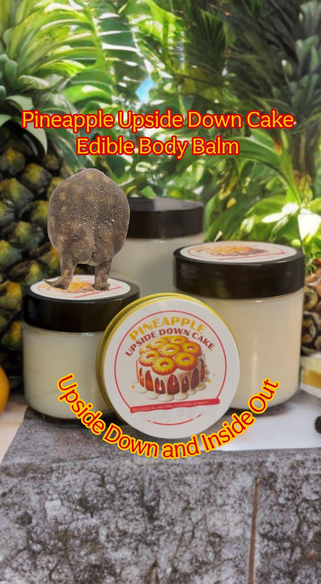 Edible Body Balm Flavored Body Balm Handmade Moisturizing Skin Balm ...