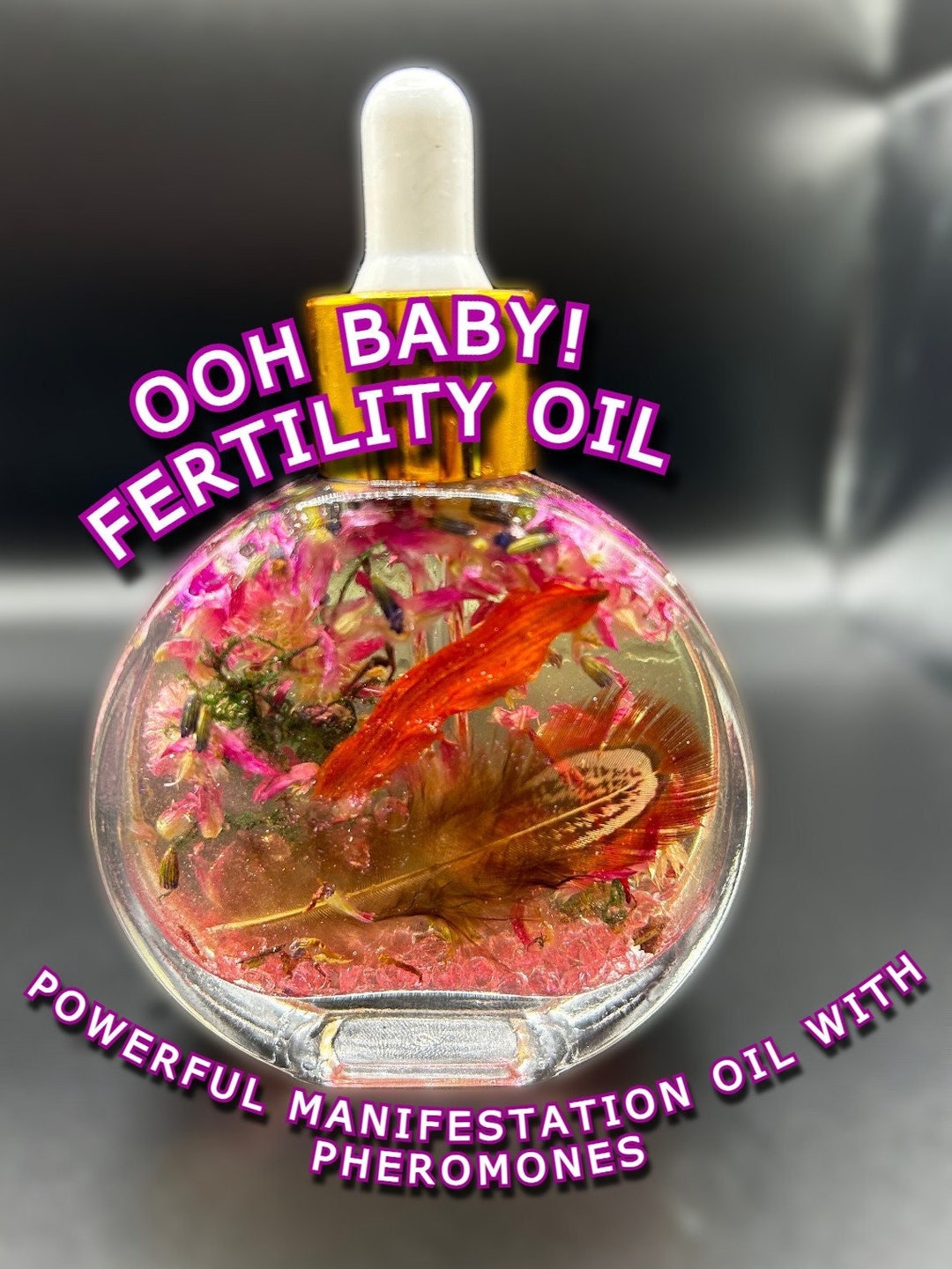Ooh Baby Fertility Yoni Oil, Manifestation Oil, Spell Oil, Ritual Oil ...