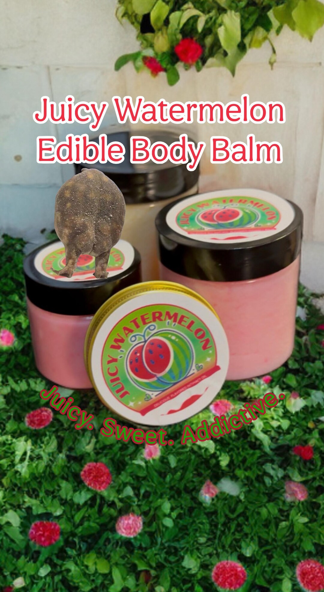 Edible Body Balm Flavored Body Balm Handmade Moisturizing Skin Balm ...