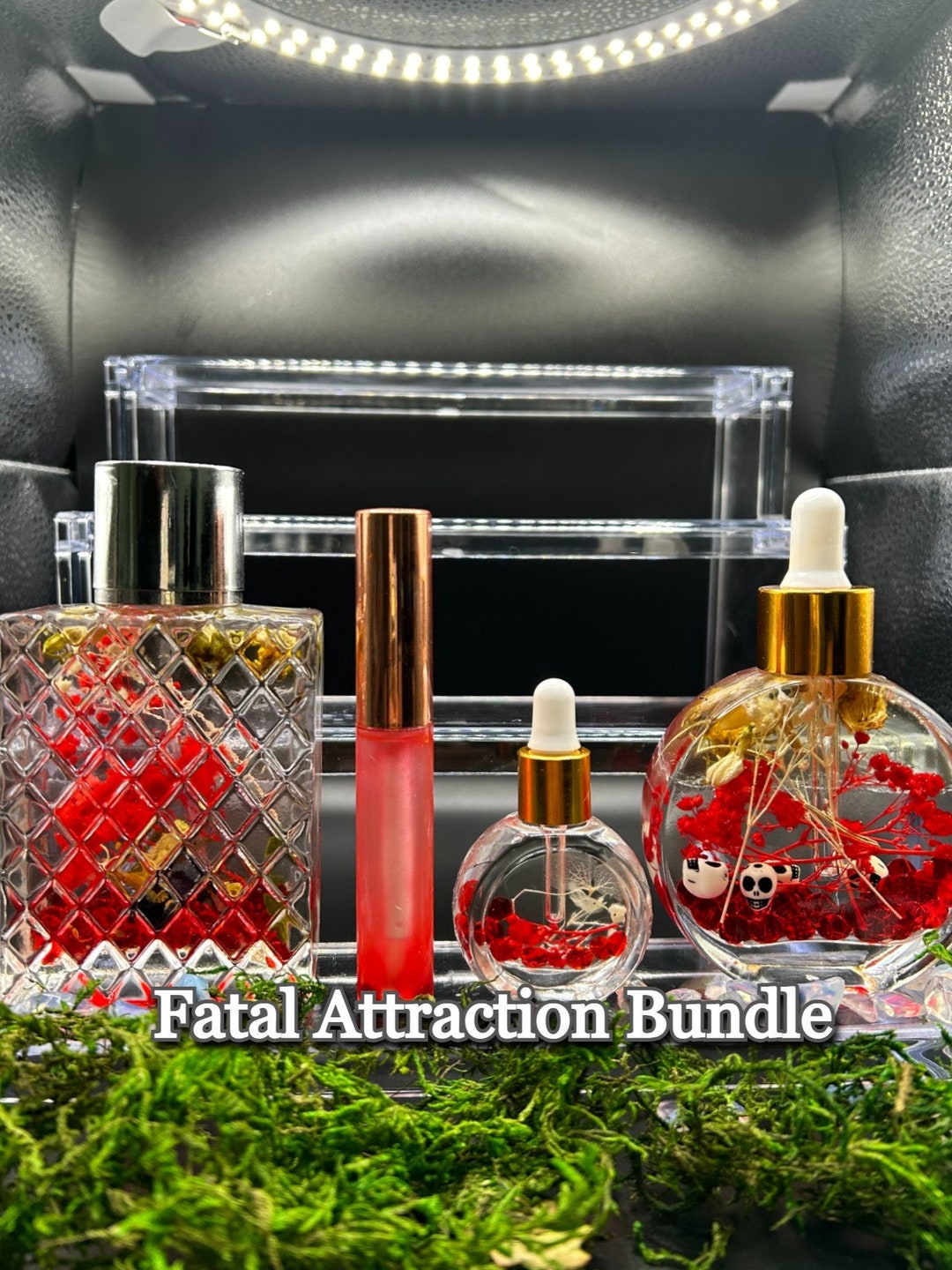 Seductive Spell Oil Bundle: Lustful Pheromone Attraction - Love Spell Ritual Perfume Set ...