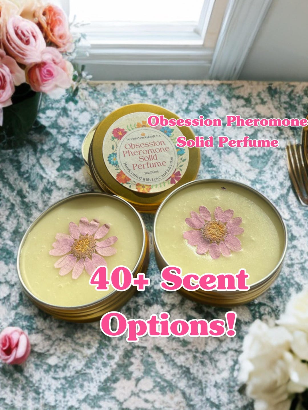 Obsession Solid Perfume- Luxury Perfume Balm | Fragrance for Confidence ...