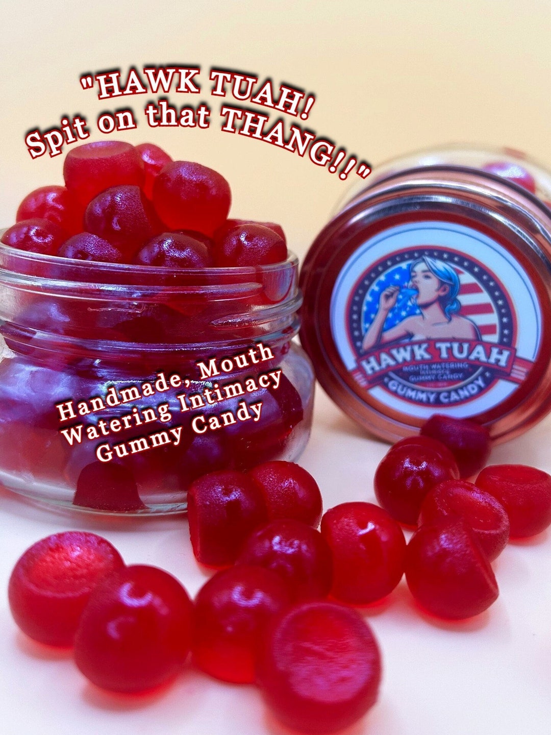 HAWK TUAH Gummies, Mouthwatering Gummy, Bedroom Candy, Bachelorette ...