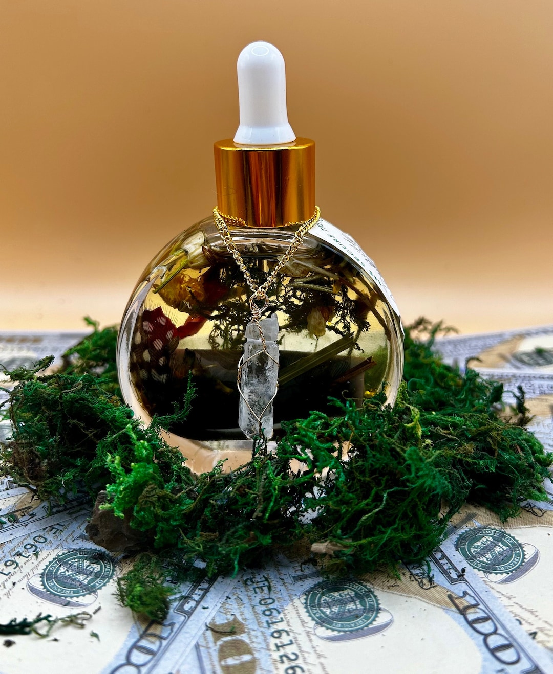 Money Manifestation Oil, Ritual Oil, Prosperity Oil, Intention Oil ...