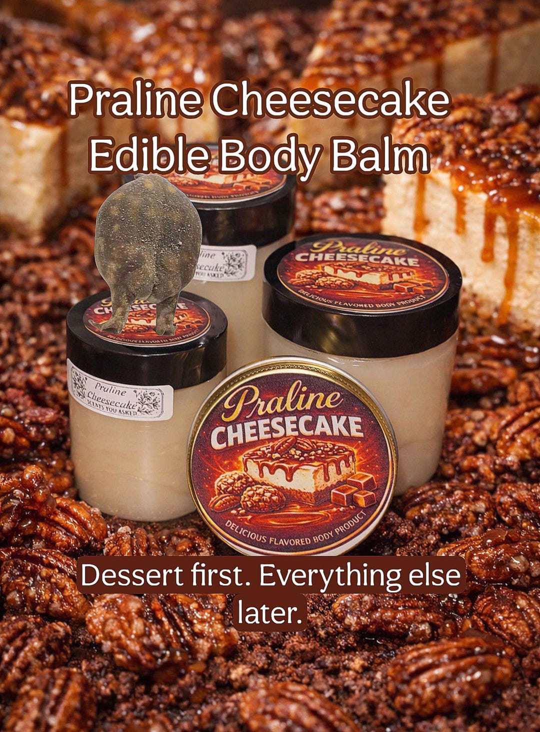Edible Body Balm Flavored Body Balm Handmade Moisturizing Skin Balm ...