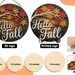 Wooden Football Door Hanger | It‘s Fall Time for Football Round Sign ...
