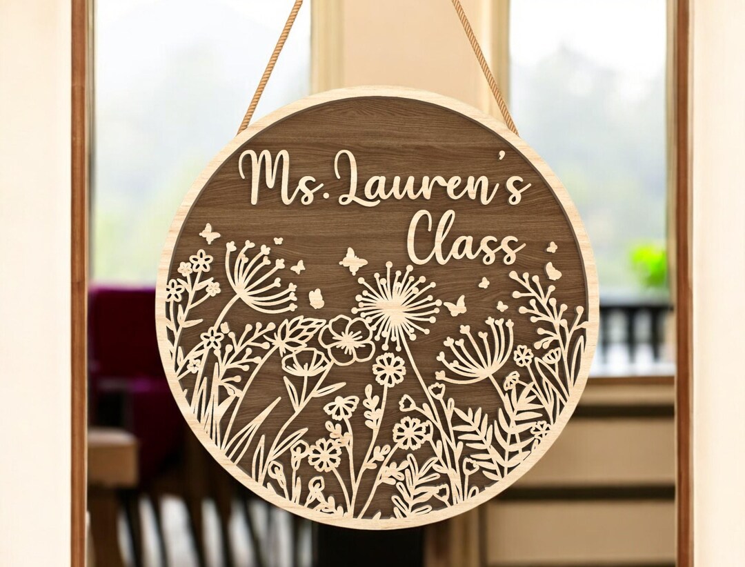 Classroom Door Hanger, Teacher Door Hanger, Teacher Gift Door Hanger ...