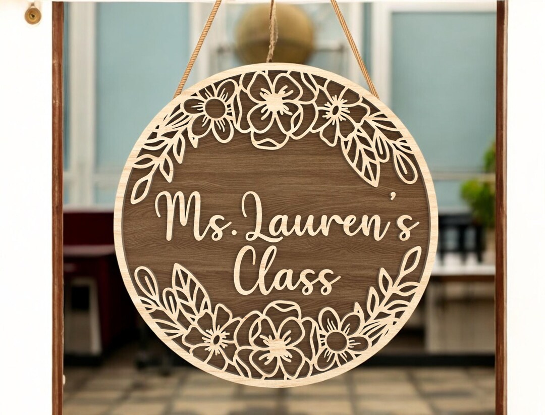Classroom Door Hanger, Teacher Door Hanger, Teacher Gift Door Hanger ...