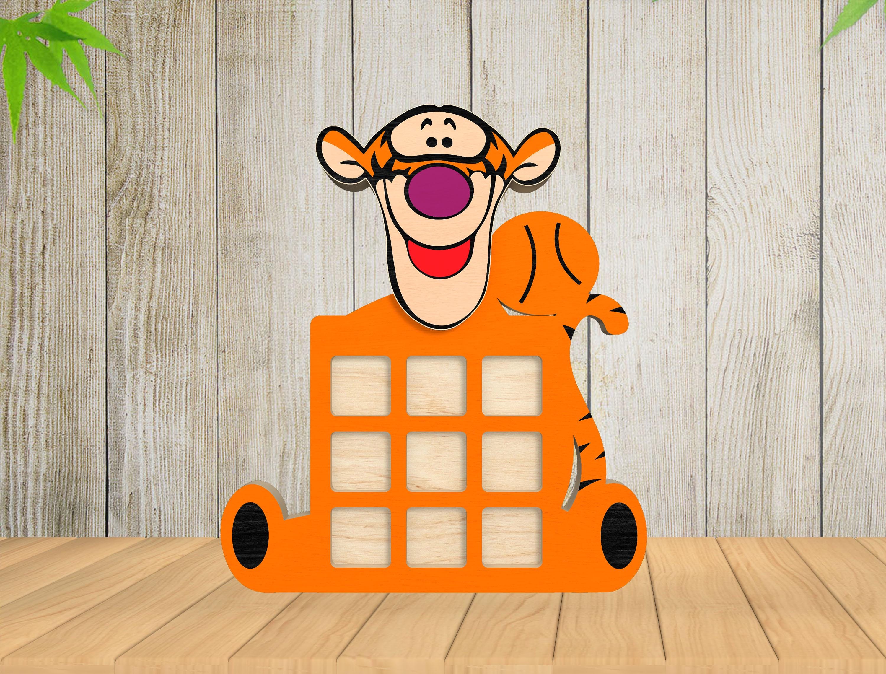 Tic Tac Toe Cartoon Character Decor Svg, Wooden Board Game Svg ...