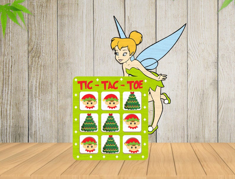 Merry Christmas Tic Tac Toe Game Svg, Christmas Cartoon Fictional ...