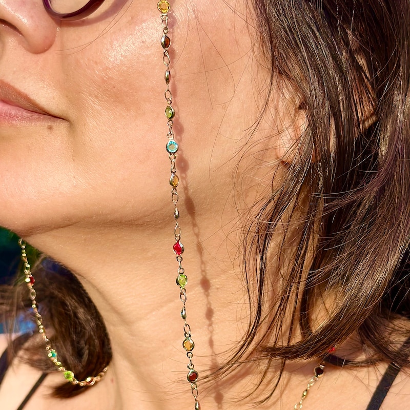 Beaded Eye Glasses Chains - Etsy