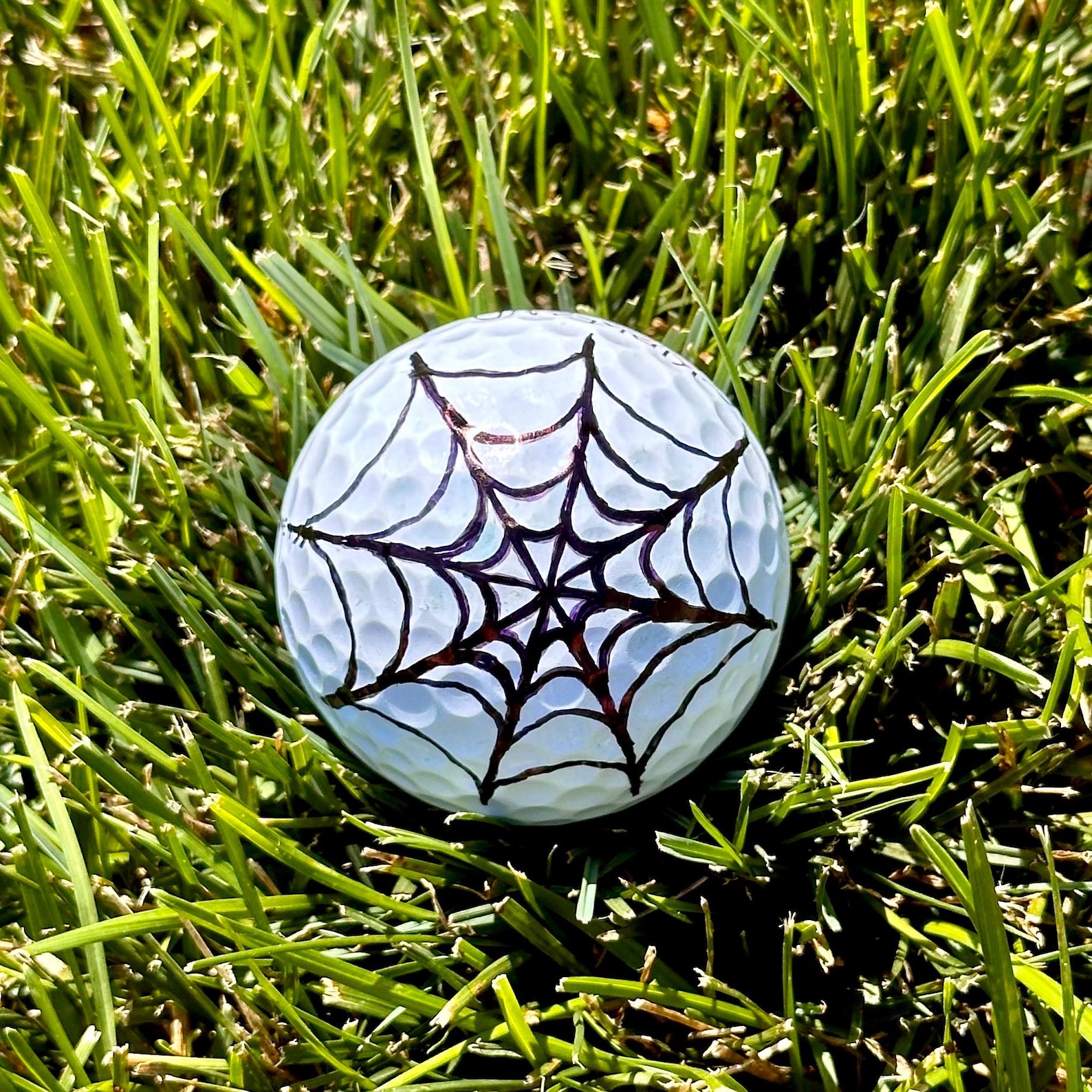 Hand Painted Halloween Themed Golf Balls - Etsy