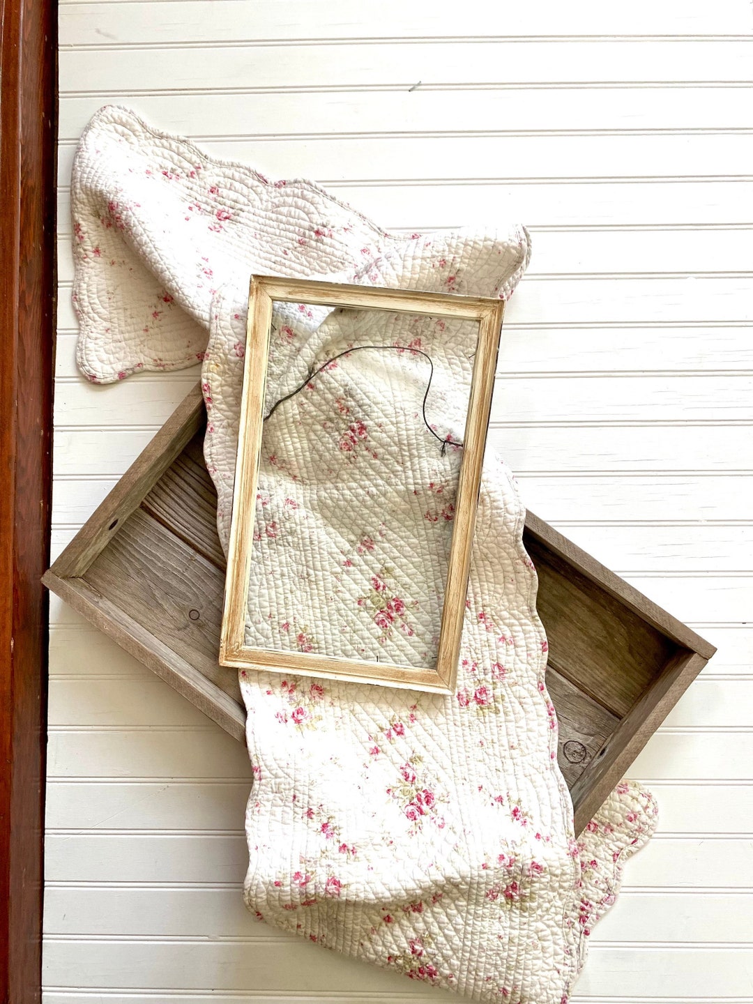 Cottage Wall Art, Cottage Picture Frame, Shabby Picture Frame, Cottage ...