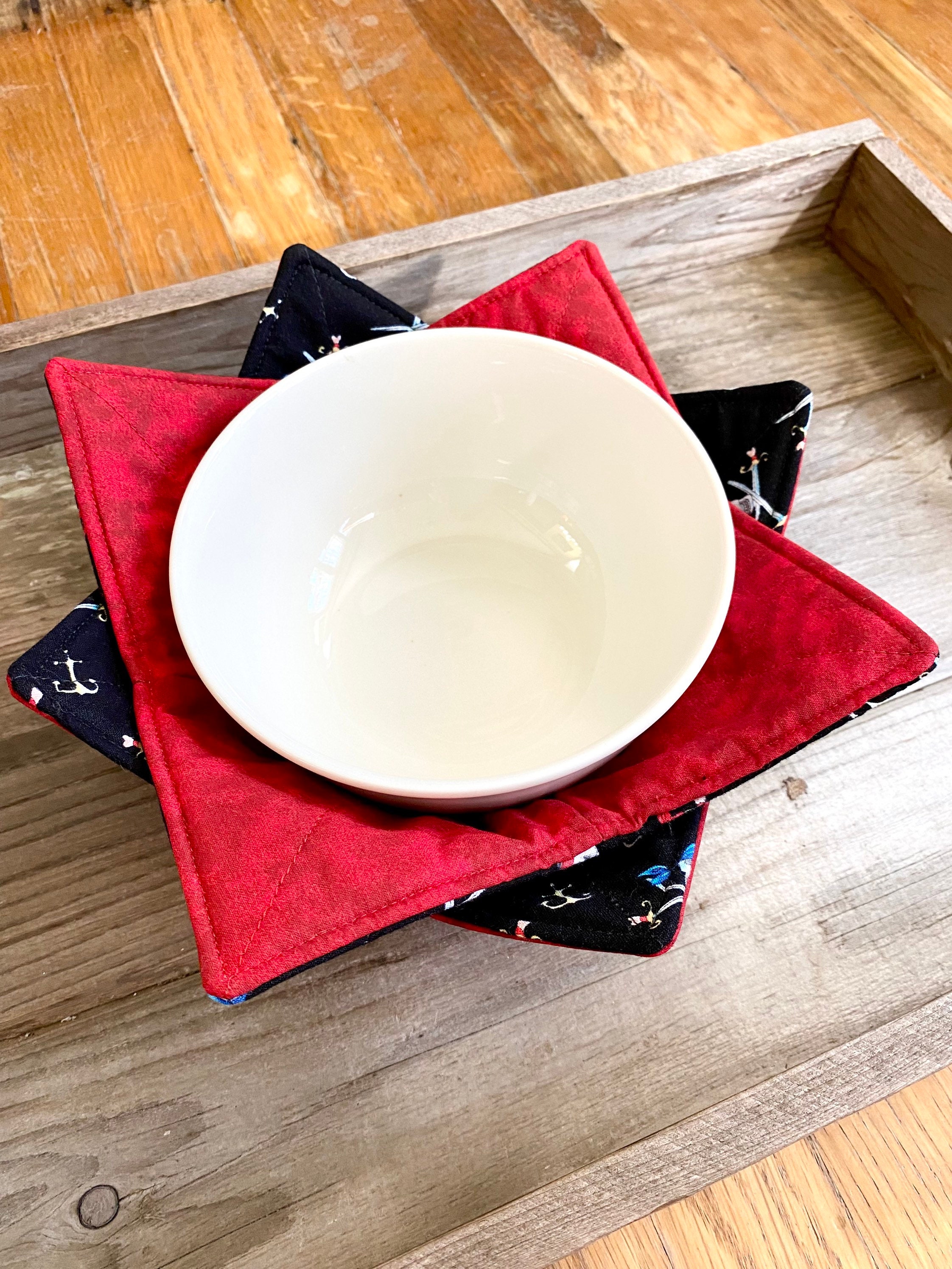 Pirate Bowl Cozy, Pirate Kitchen, Bowl Cozy, Bowl Cozies for Microwave ...