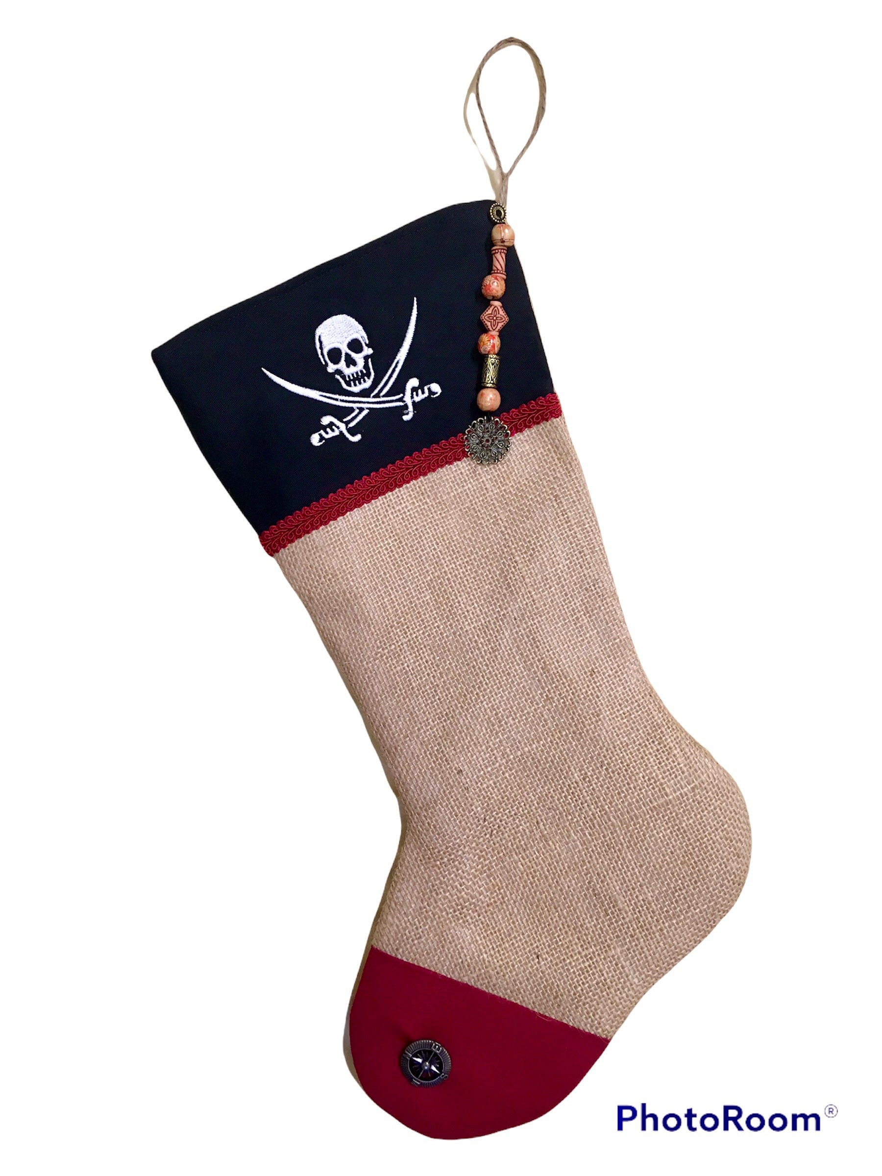 Christmas Pirate Pirate Gifts Pirate Christmas Stocking - Etsy